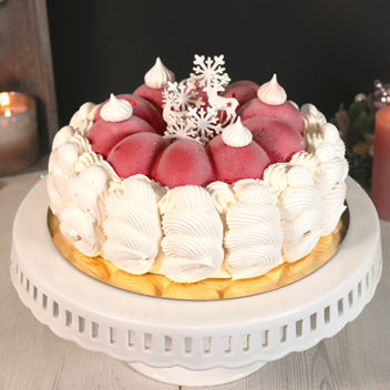 Recette Vacherin Framboise Citron Vert - Glaces et sorbets - Cerf ...