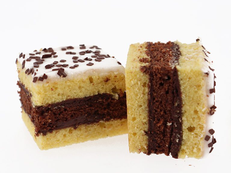 Génoise fourrée chocolat vanille - Cerf Dellier le Blog