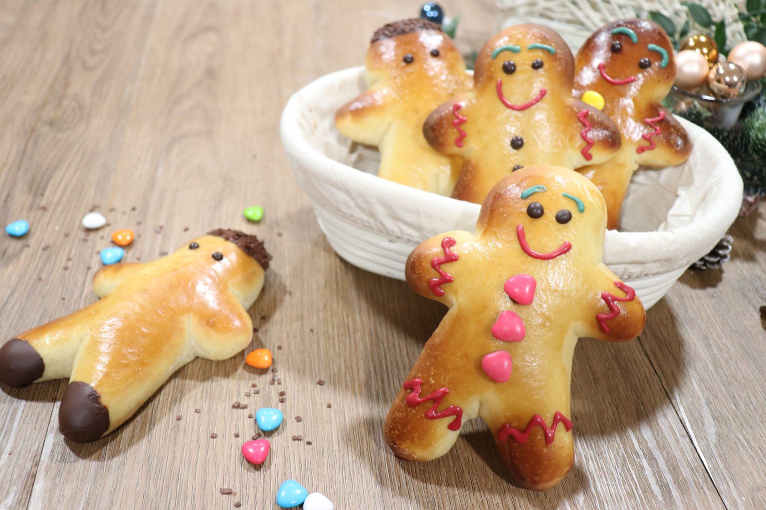 Recette Brioche bonhomme - Pains, brioches et viennoiseries - Cerf Dellier le Blog