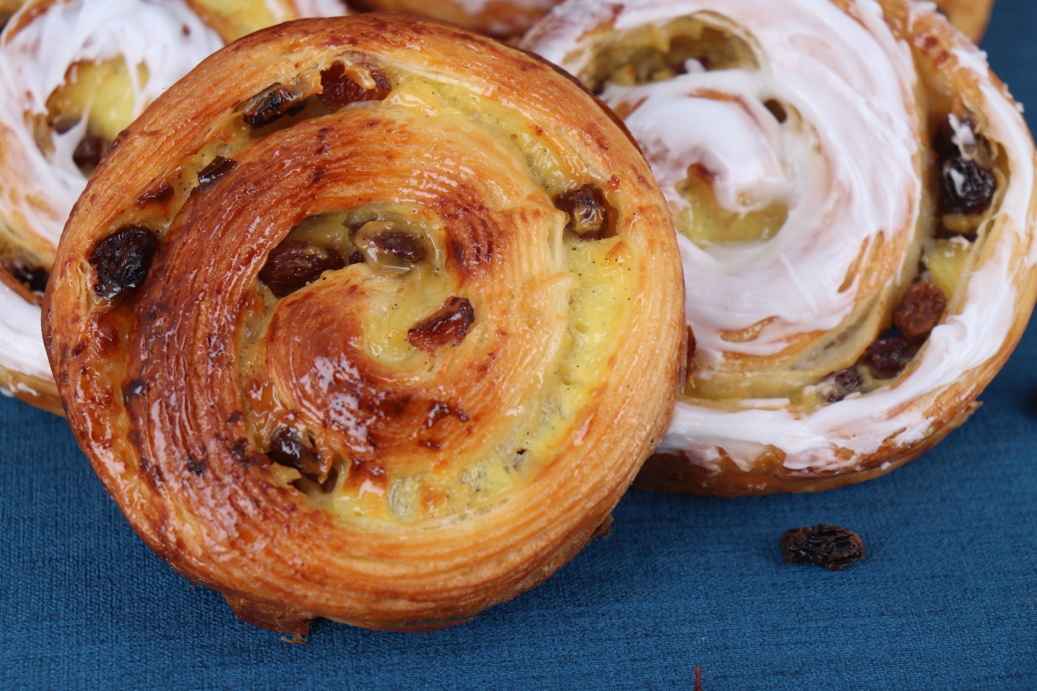 Pain au raisin escargot - Cerf Dellier le Blog