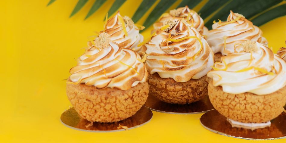 Choux citron meringués - Cerf Dellier le Blog