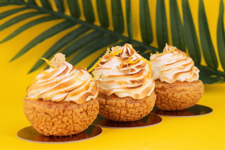 Choux citron meringués - Cerf Dellier le Blog